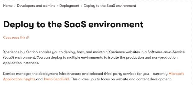 Xperience by Kentico – release process considerations and deployment on the SaaS | Konabos